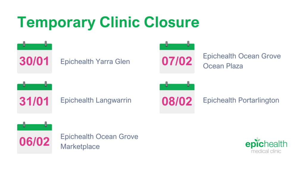 Planned IT Maintenance at Your Epichealth Clinics